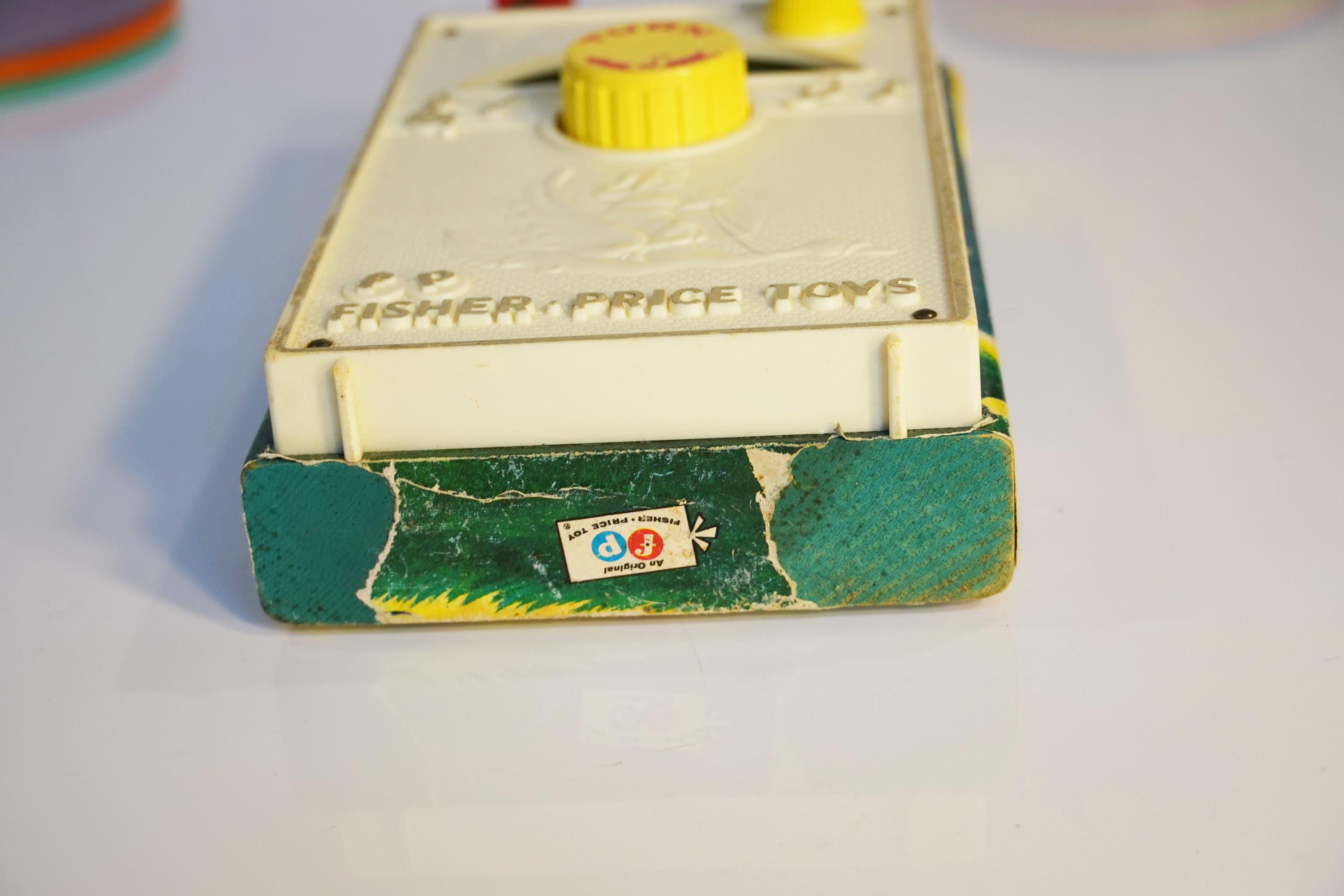 Vintage 1968 Fisher Price Music Box TV Radio 161, Old Woman Who Lived ...