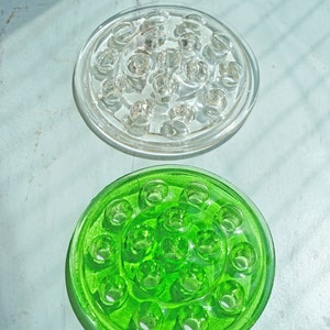 Vintage Depression Glass Frog Insert for Rose Bowl, 5 1/2", 16 Holes ...