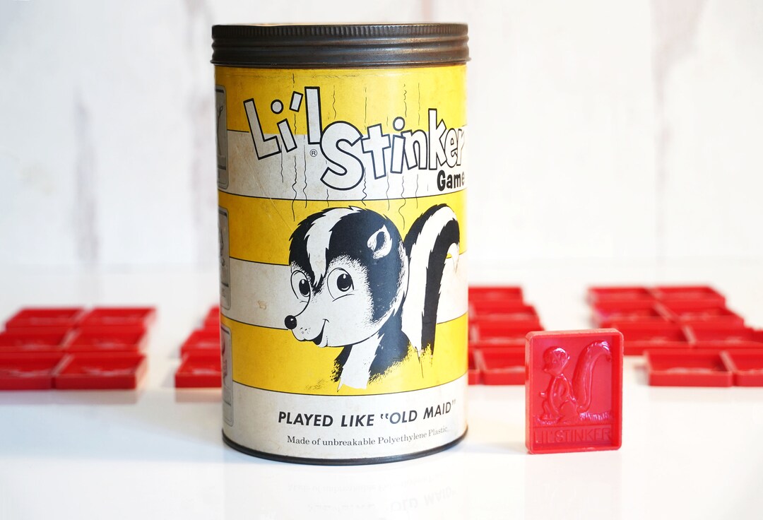 Vintage 1956 Schaper Products Lil Stinker Game, Version of Old Maid ...