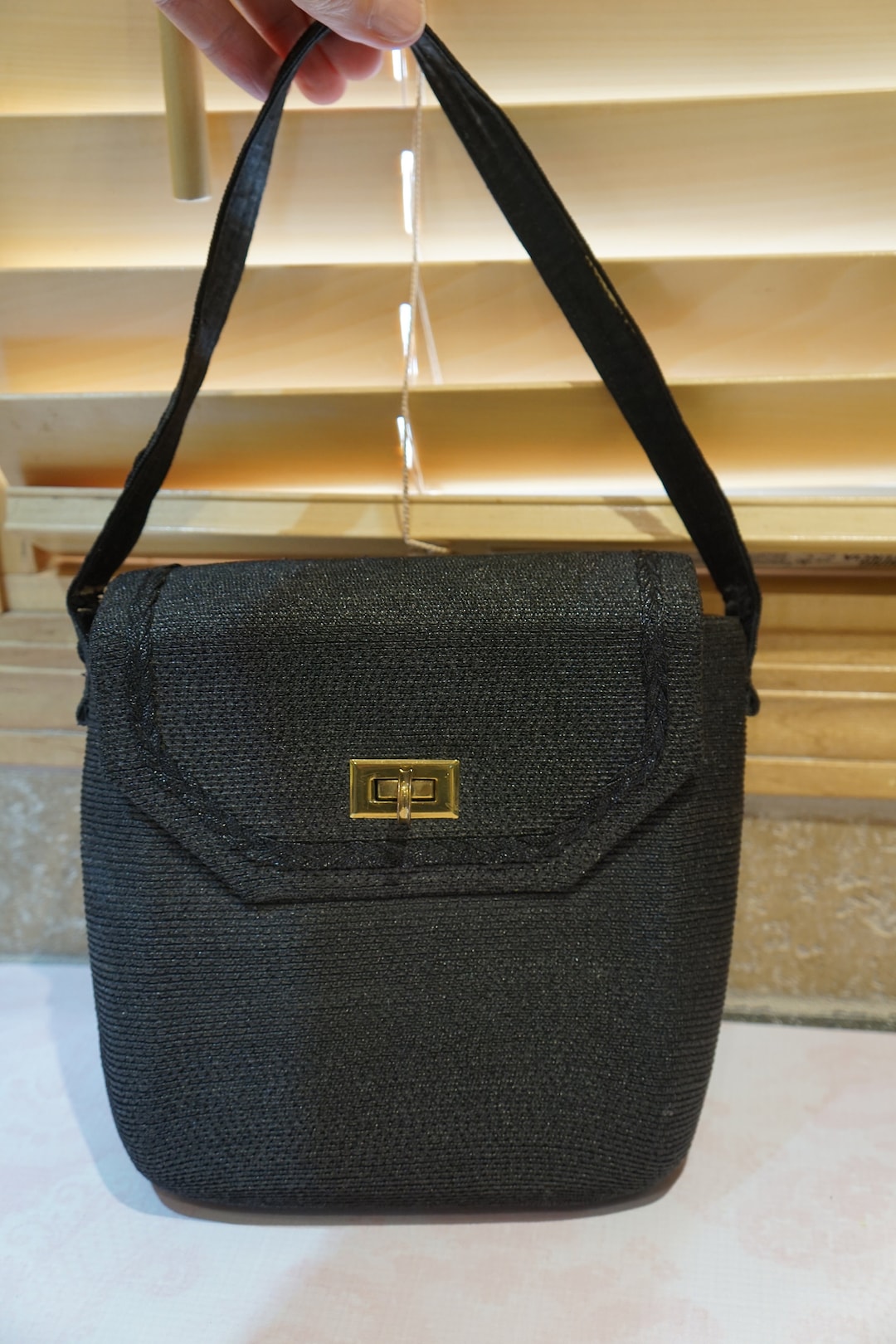 Vintage 1950s Film Star Creations of Hollywood Black Box Style Purse - Etsy