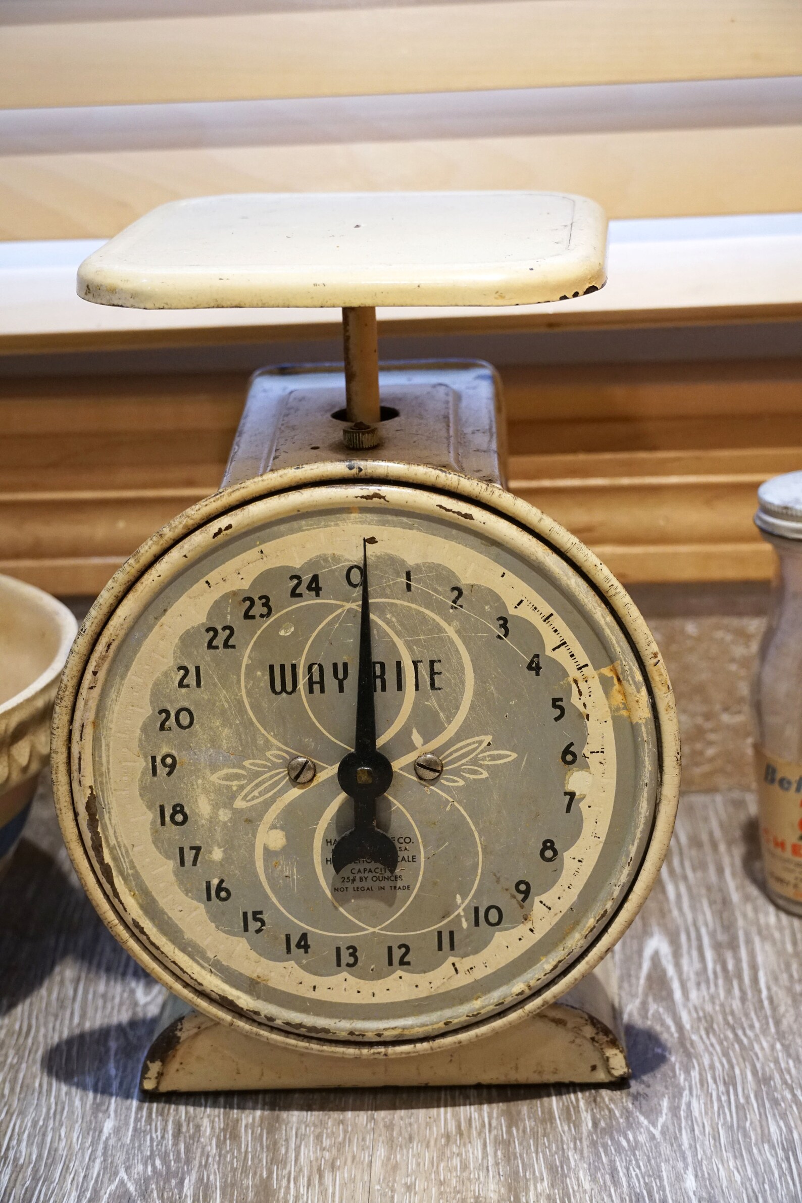 Vintage 1950s Way-rite Household Scale 25 Pound Capacity Oz | Etsy