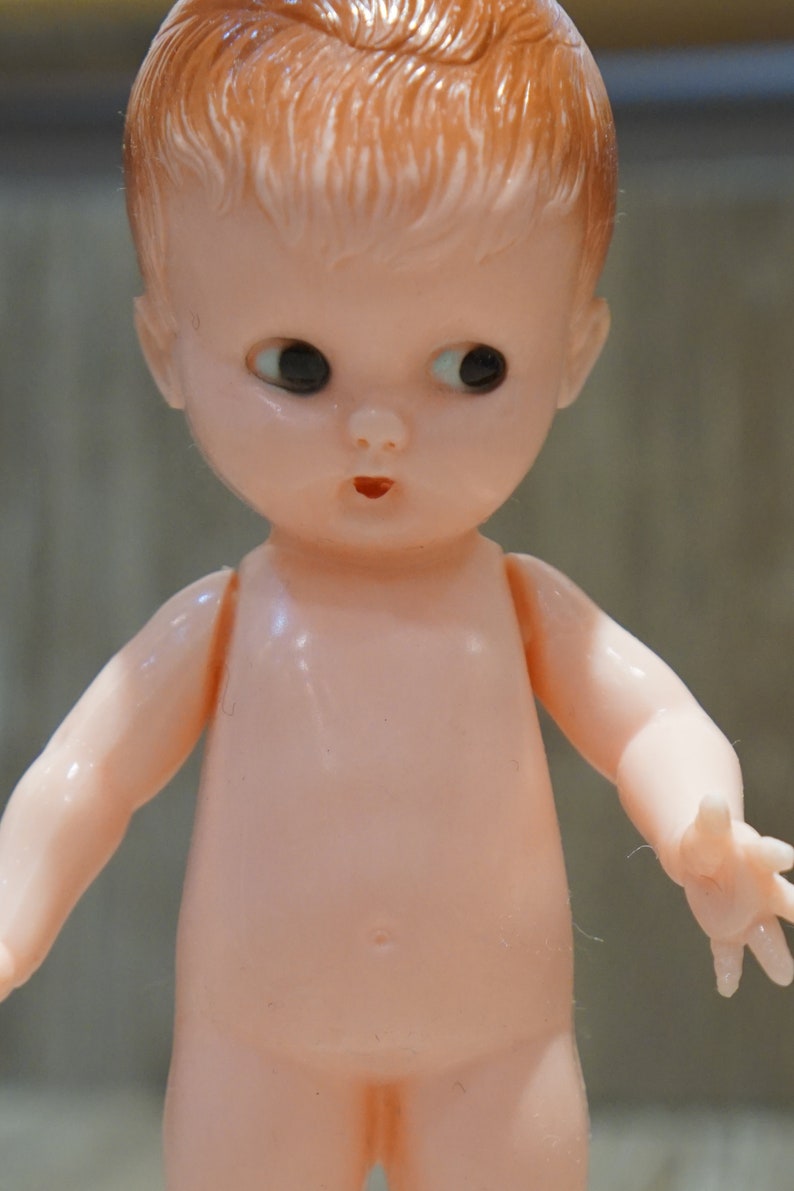 Vintage 1950s Hard Plastic Knickerbocker Girl Doll Glendale CA - Etsy