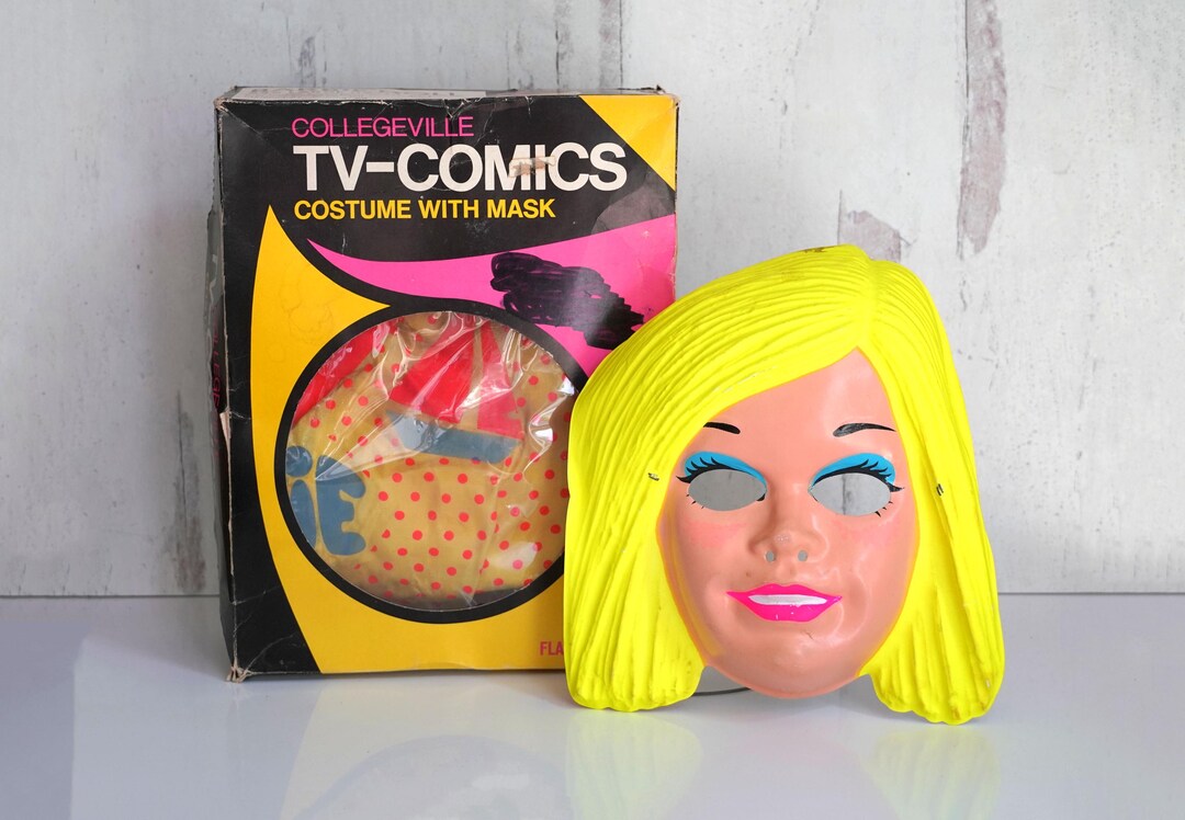 Vintage 1975 Ben Cooper TV Comics Barbie Doll Costume 236, Original Box ...