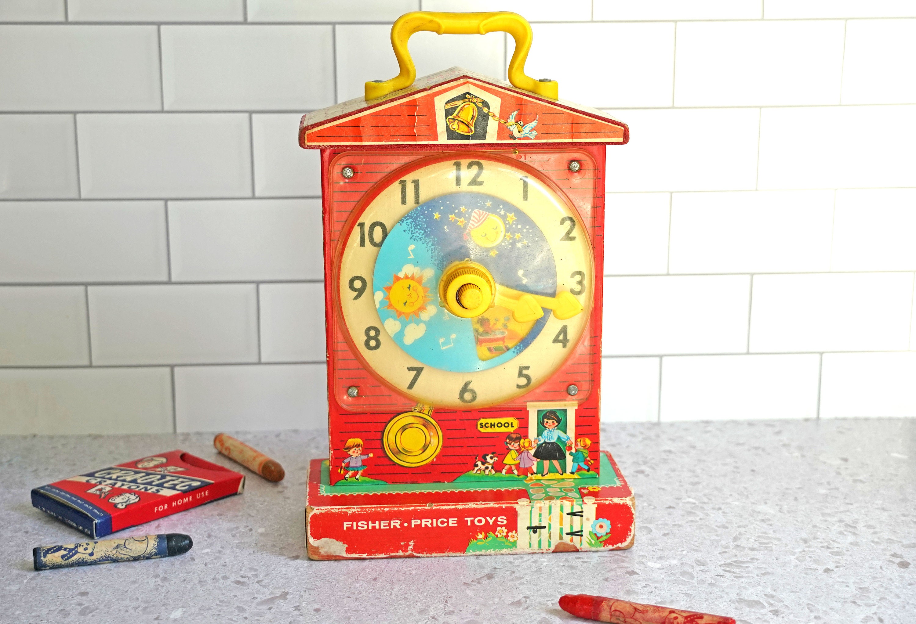 Musical Clock By Fisher Price
