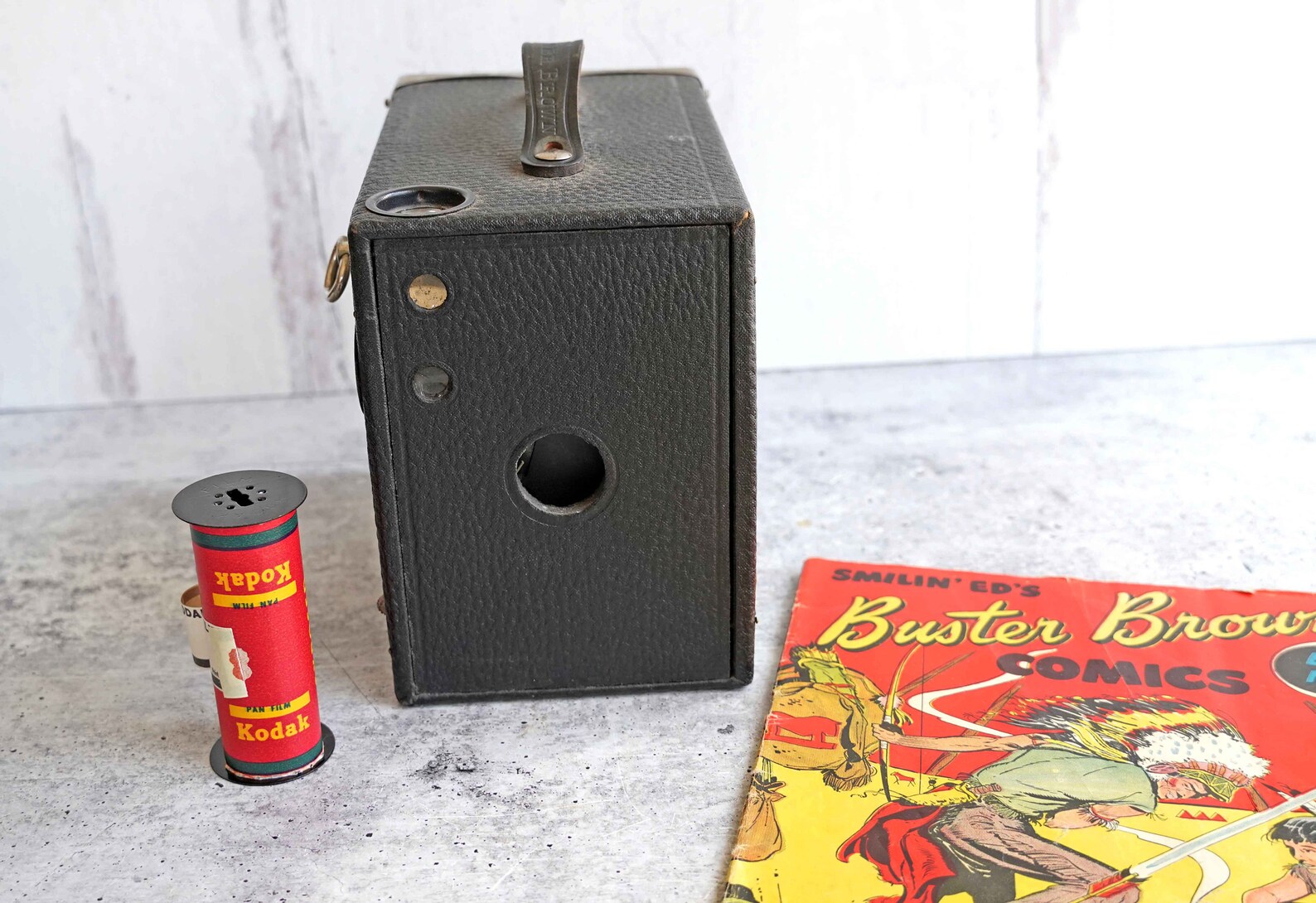 Antique Original Pat. Model 1900 1910 Ansco Buster Brown Box | Etsy