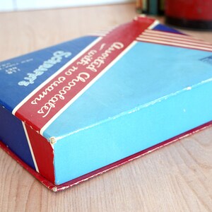 Vintage 1940s Patriotic Schrafft's Chocolate Candy Box, Red, White ...