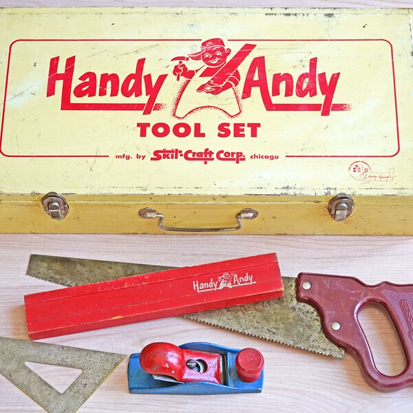Handy Andy Tool Set - Etsy