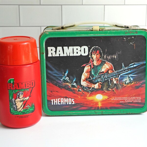 Rambo Lunch Box - Etsy