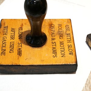 Vintage Large Handle Metal Stamp, State Office, Fertile, MINN, 7 ...