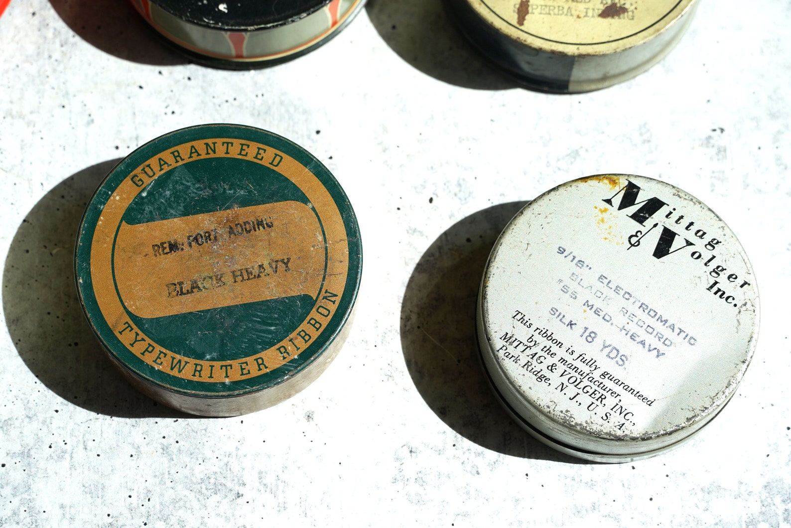 Vintage Typewriter Ribbon Tins Sold Individually Empty M. - Etsy