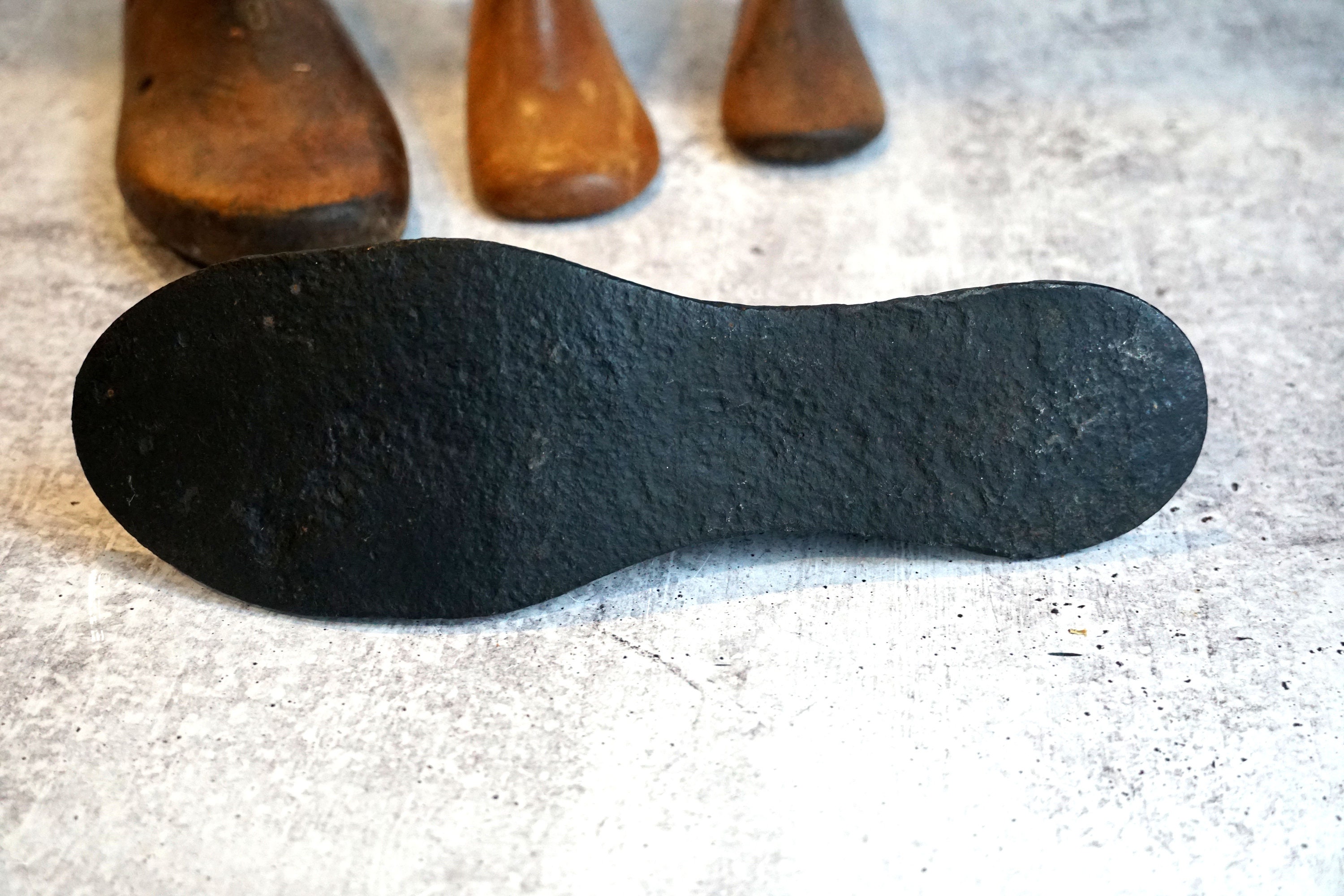 Antique Black Cast Iron Shoe Form, Marked Malleable, AL, Size 9 1/2" X ...