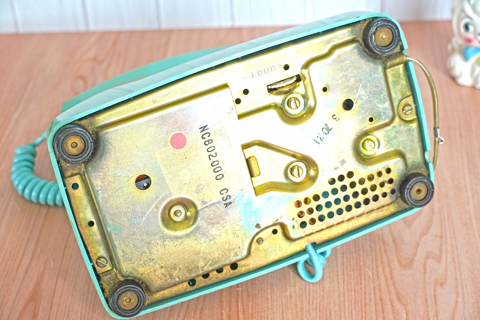 Vintage 1970 Automatic Electric Blue Rotary Dial Telephone - Etsy