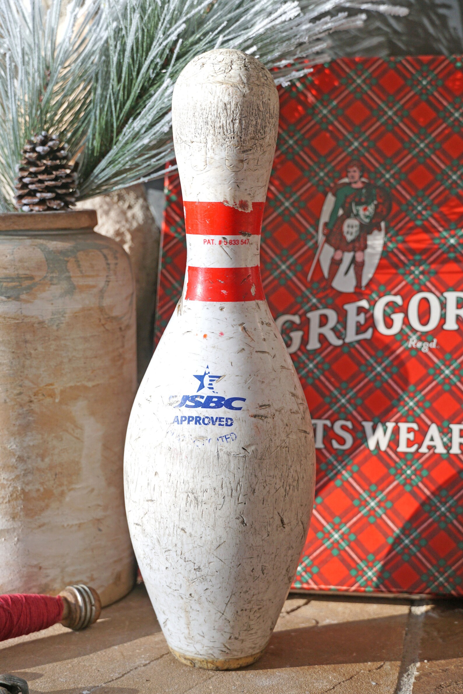 Vintage Linds 501 Bowling Pin USBC Approved Great Distressed - Etsy