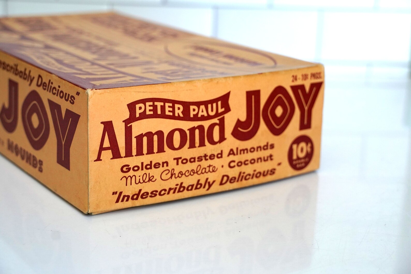 Vintage 1961 Peter Paul Mounds Almond Joy Chocolate Candy Bar - Etsy