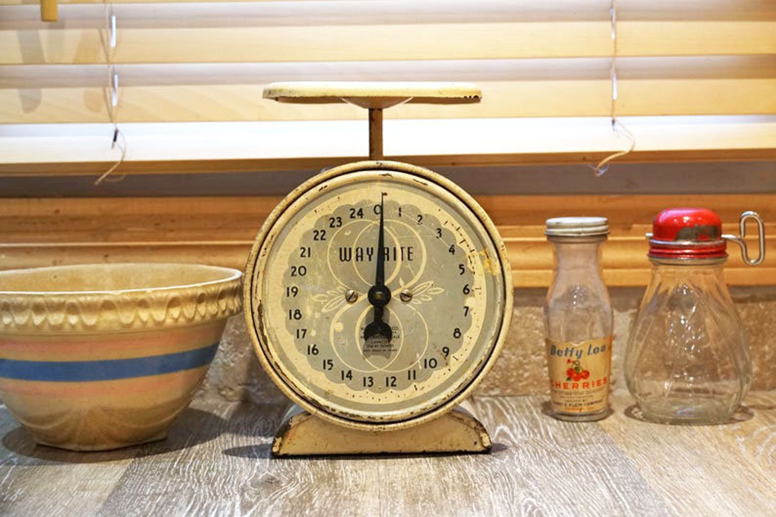 Vintage 1950s Way-rite Household Scale 25 Pound Capacity Oz | Etsy