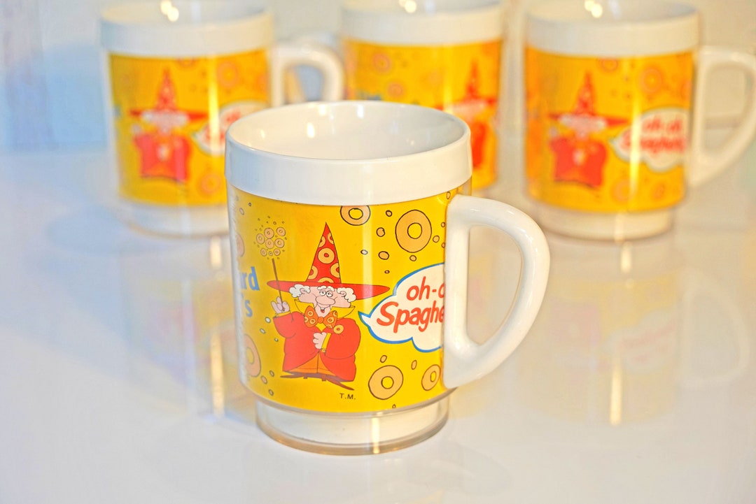 Vintage 1978 Insulated Spaghettios Wizard of Os Mugs, Set of 4, Hard ...