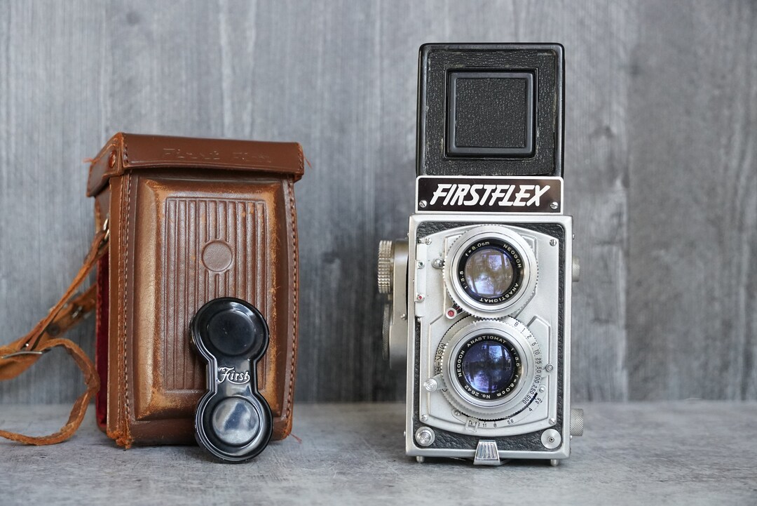 Vintage 1951 Tokiwa Seiki Firstflex Camera, Neogon Anistigmat, No 2642 ...