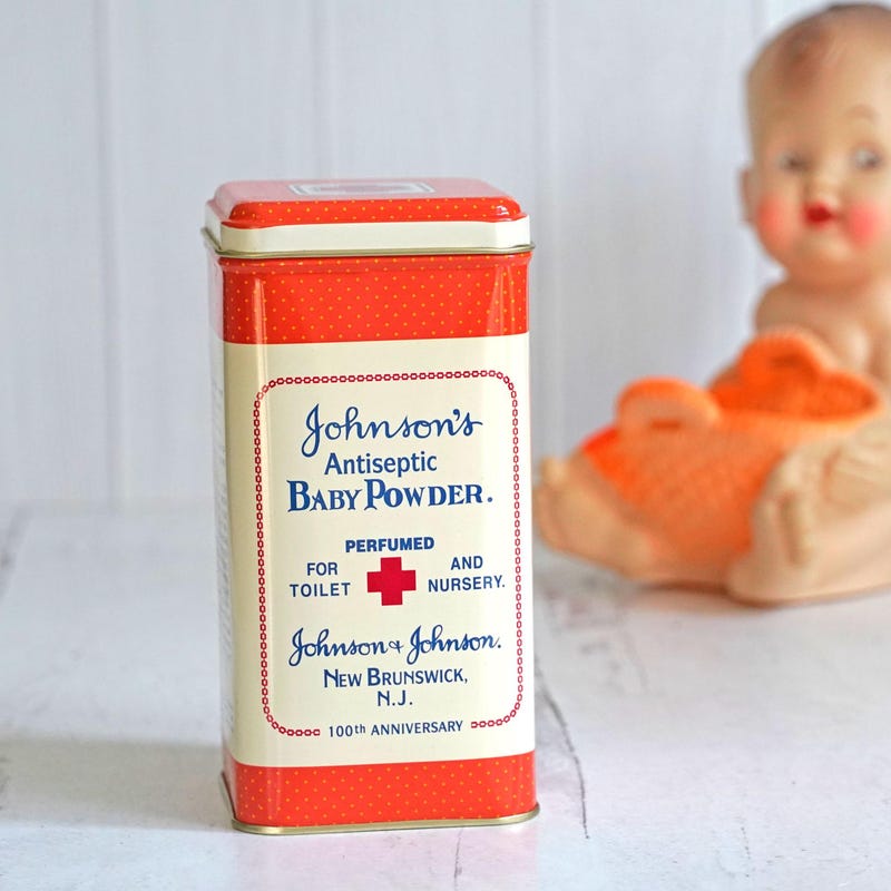 Baby Powder Tin - Etsy