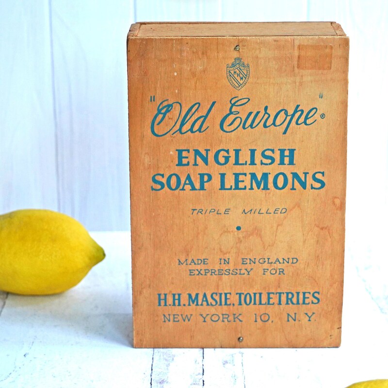 Vintage Soap Box - Etsy
