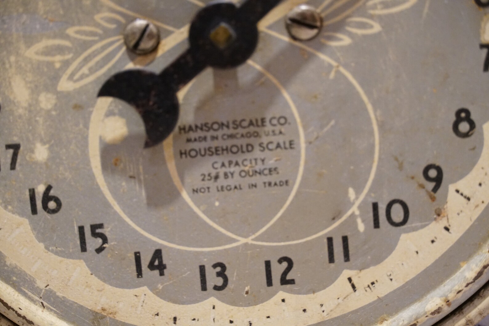 Vintage 1950s Way-rite Household Scale 25 Pound Capacity Oz | Etsy