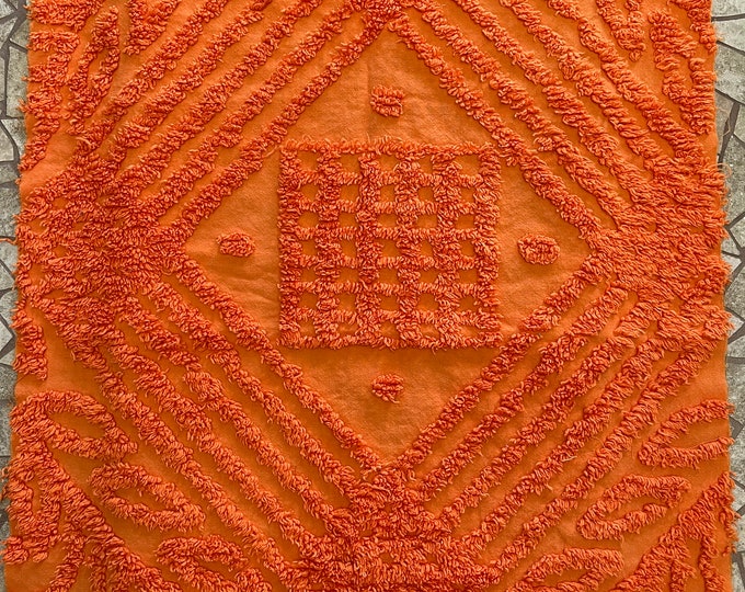 Orange Chenille Cut - Etsy