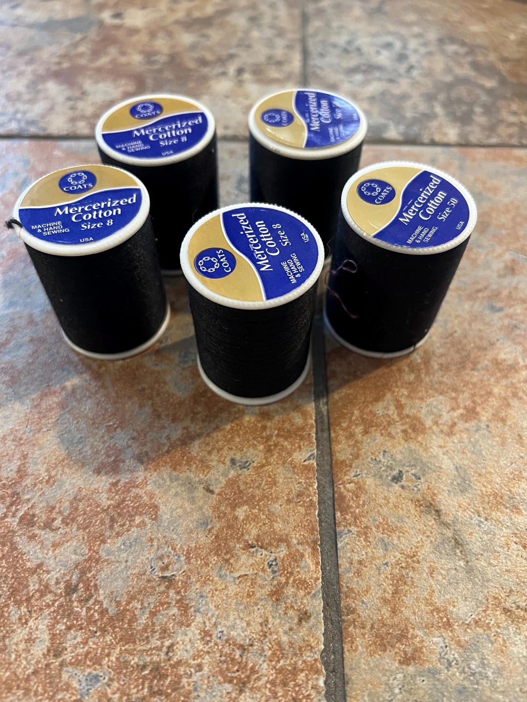 Black Sewing Thread - Etsy