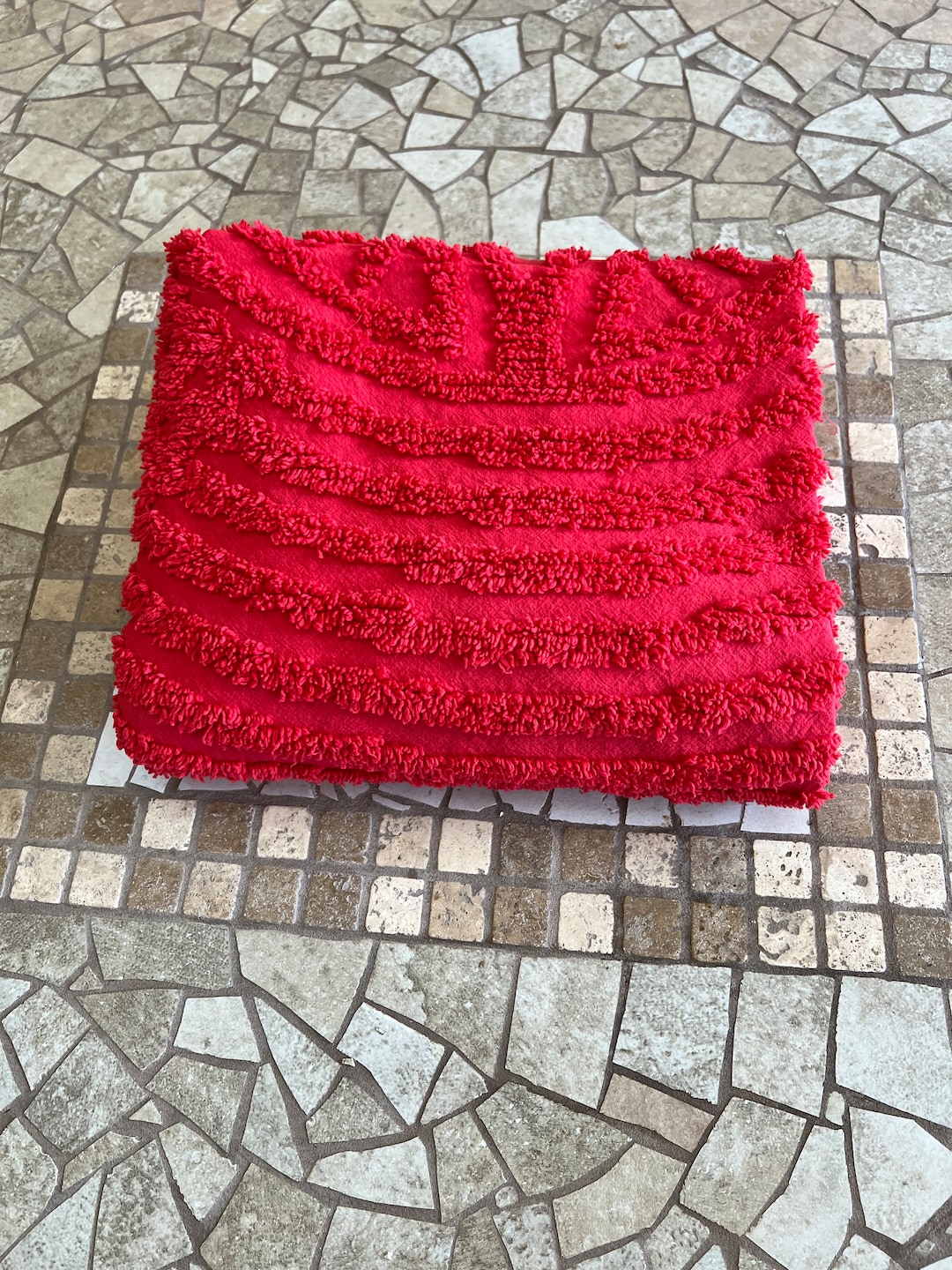 Red Chenille Cut - Etsy