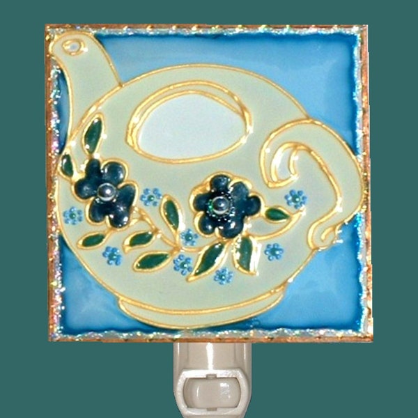 Stained Glass Teapot - Etsy
