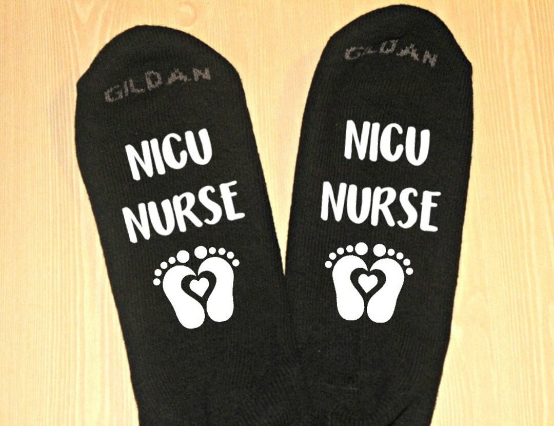 Nurse Appreciation, NICU Nurse Gift, Nurse Socks, Nurse Graduation ...