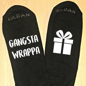 Gangsta Wrappa Socks, Gifts for Mom From Daughter, Gifts for Mom, Gifts ...