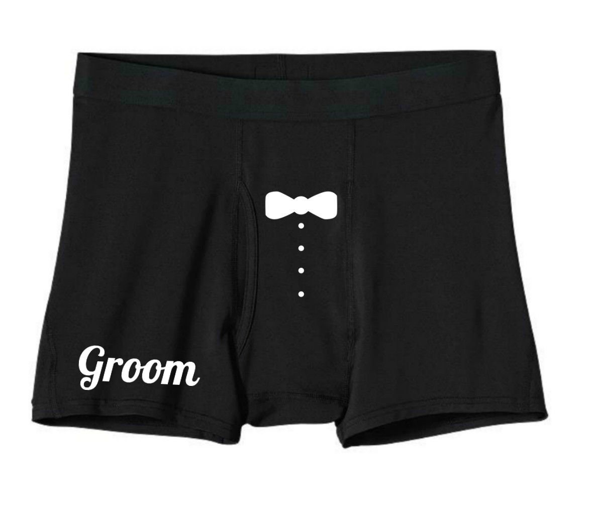 Personalized Groom Boxers - Groom Underwear - Gift for Groom From Wife ...