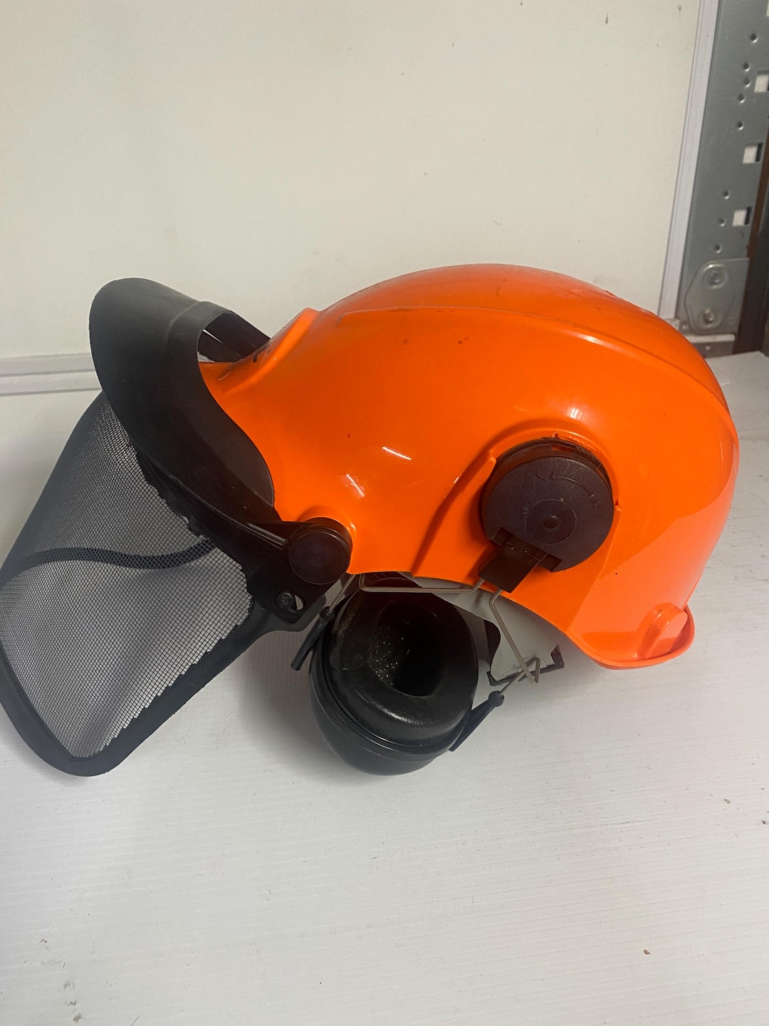 Stihl Logger Hard Hat With Face Shield - Etsy