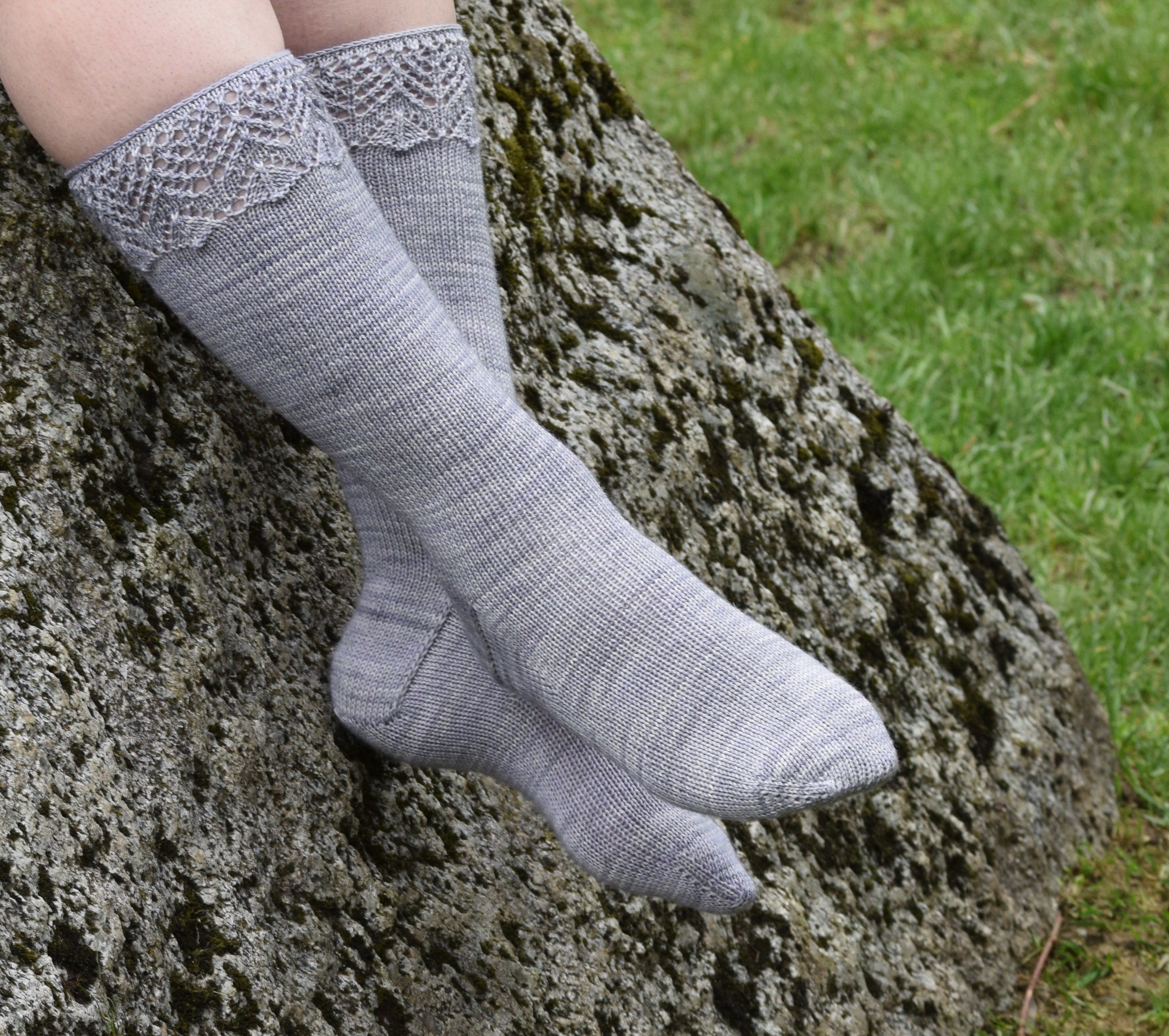 Lace Sock Knitting Pattern. Sometimes Socks - Etsy