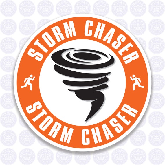 STORM CHASER Decal Storm Chaser Bumper Sticker Storm | Etsy