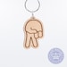 Victory Hand Sign Emoji Keychain Peace Sign Emoji Keychain V for ...
