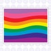 Colorado Rainbow Flag Decal CO State LGBTQ Decal Colorado State Sticker ...