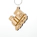 Train Keychain Locomotive Keychain Choo Choo Train - Etsy