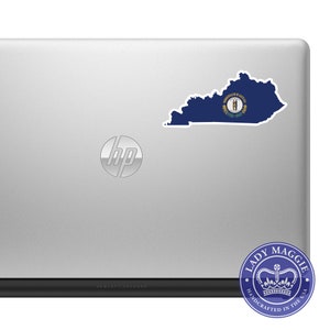 Kentucky Decal - KY State Flag Decal - Kentucky State Bumper Sticker ...