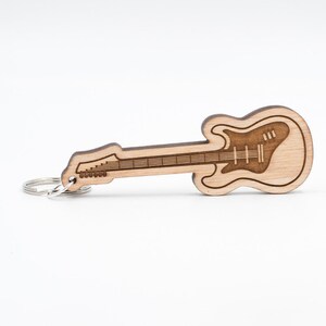 Stratocaster Guitar Keychain - Fender Stratocaster Electric Guitar ...