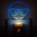 Nerd Face Emoji Night Light Nerd Face Emoji LED Nightlight Nerd With ...