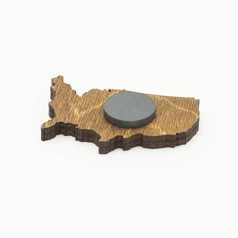 Iowa Magnet Wooden Iowa State Magnet Laser Cut IA State | Etsy