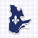 Quebec Decal - Flag of Quebec Decal - Provincial Flag of Quebec Bumper ...