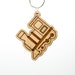 Train Keychain Locomotive Keychain Choo Choo Train - Etsy