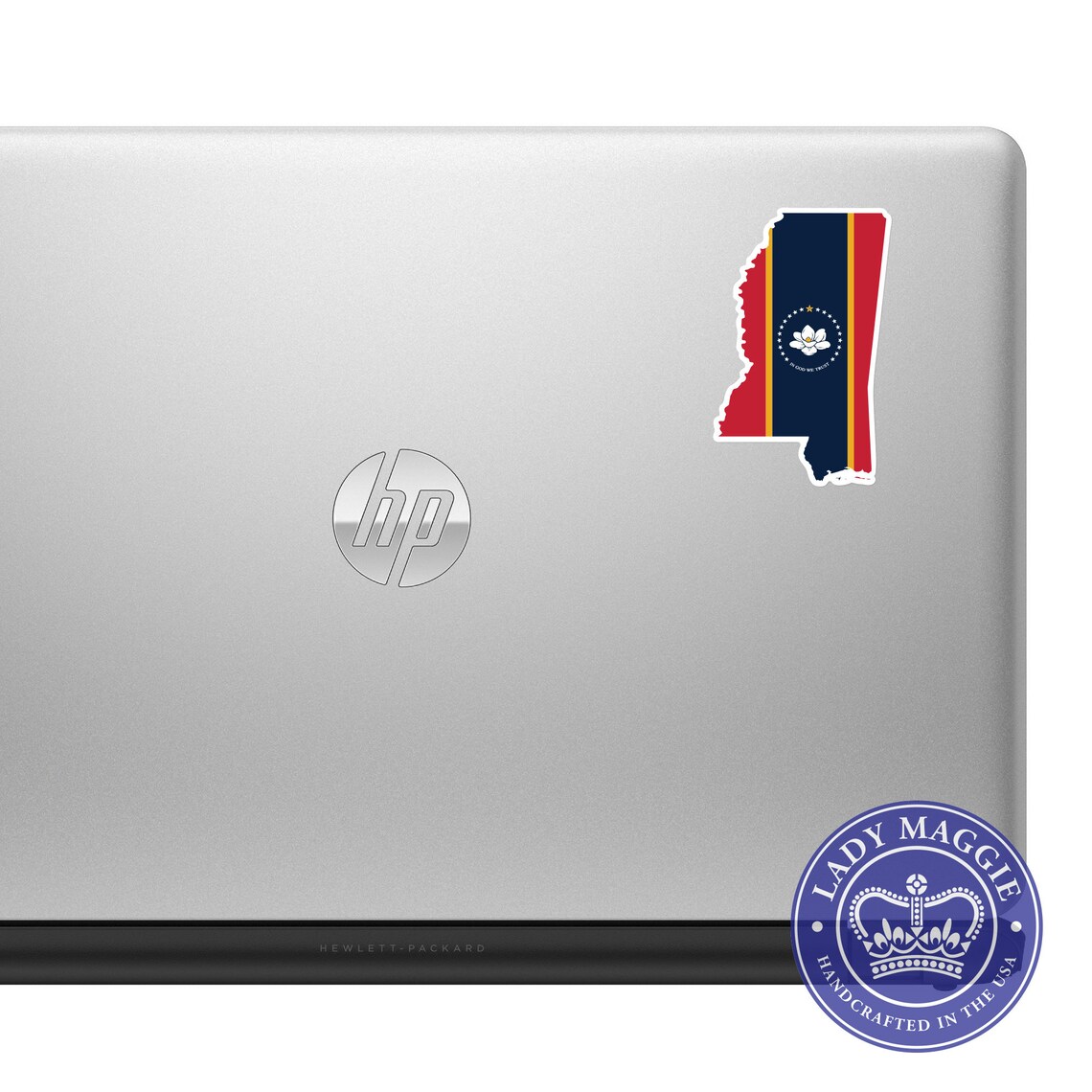 Mississippi Decal - New MS State Flag Decal - Mississippi Bumper ...