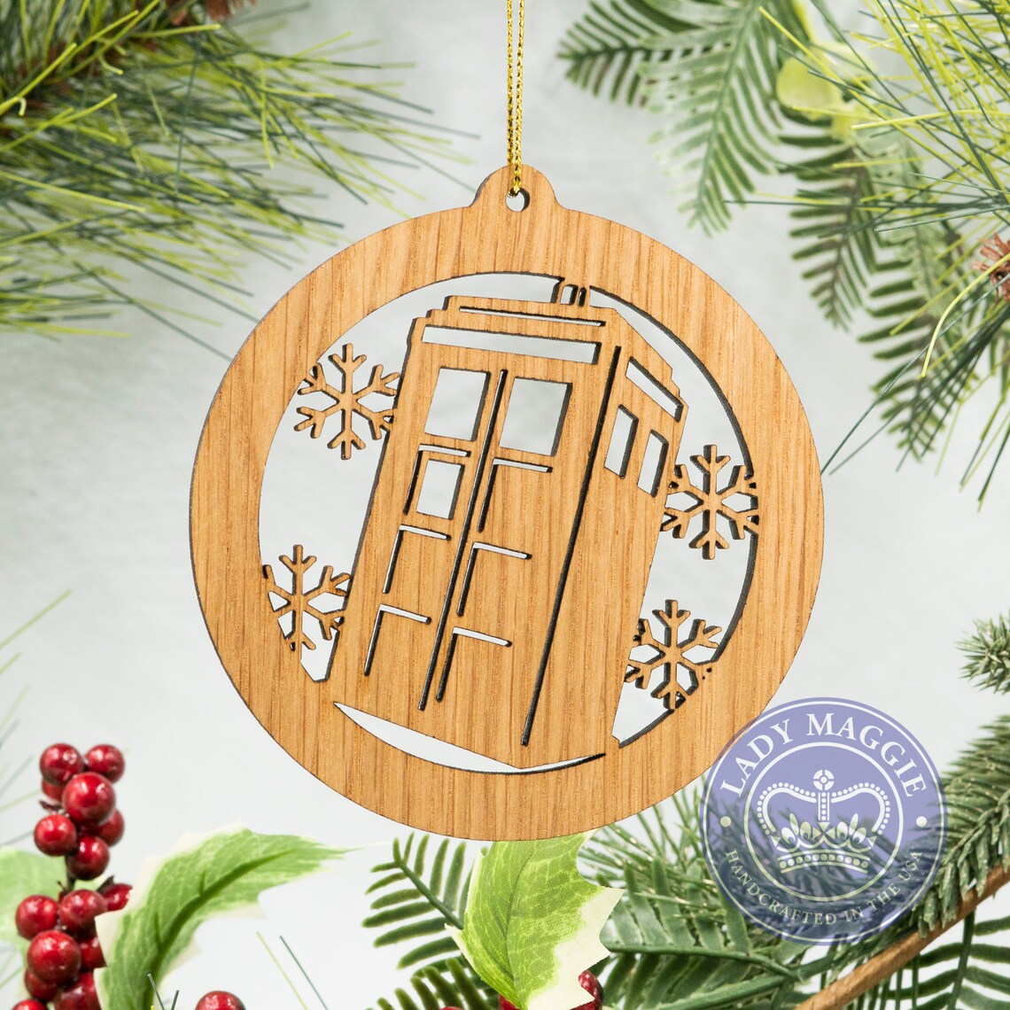 Doctor Who Flying Tardis Christmas Ornament Personalized Tree - Etsy