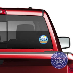 OBX Lighthouse Decal - Outer Banks Bumper Sticker - OBX Outer Banks ...