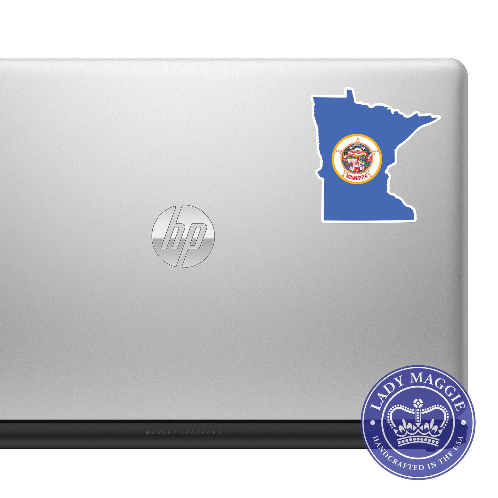 Minnesota Decal MN State Flag Decal Minnesota State Bumper | Etsy