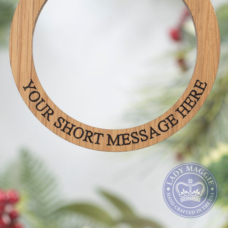 Goat Christmas Wood Ornament Goat Silhouette Wooden Tree - Etsy