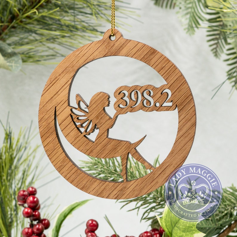 Dewey Decimal Fairy Tales Christmas Ornament 398.2 I Still | Etsy