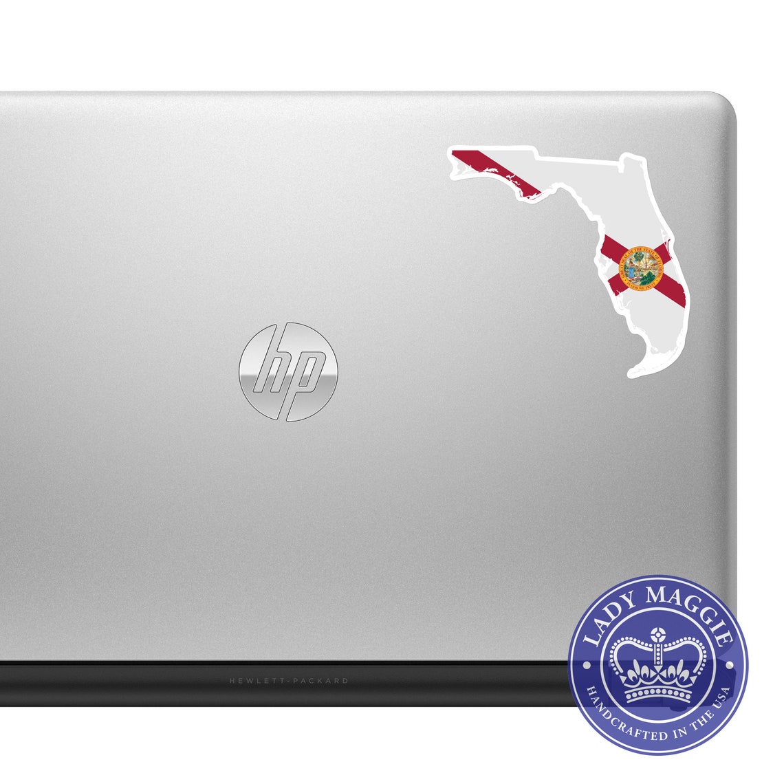 Florida Decal FL State Flag Decal Florida State Bumper | Etsy